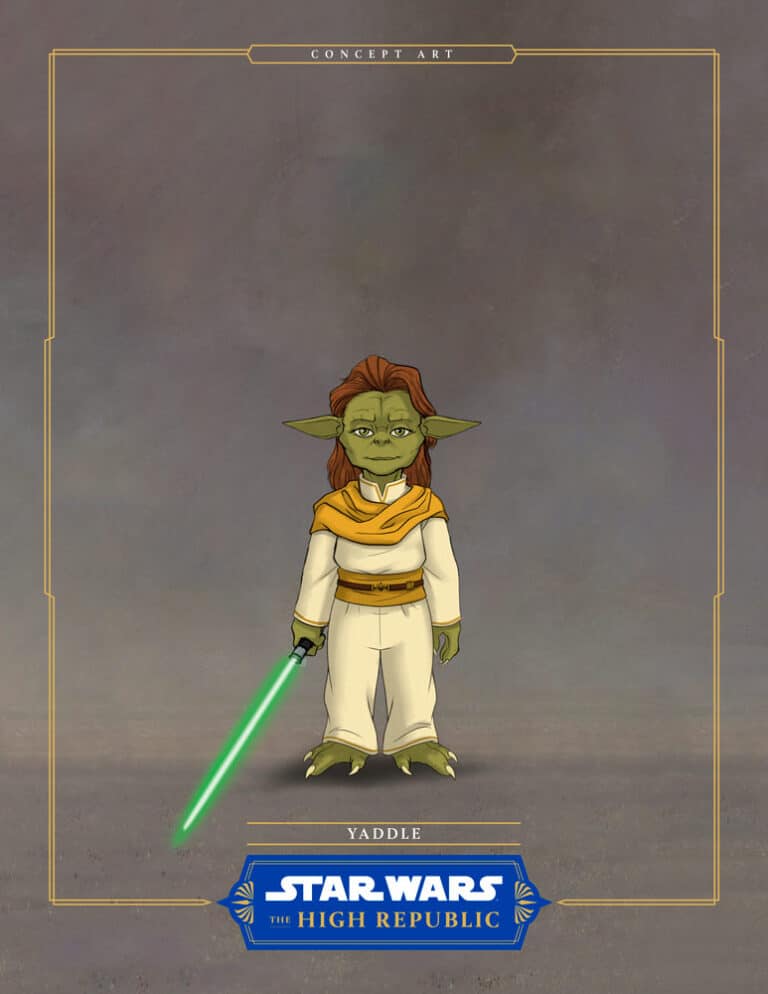 Yaddle: ecco la prima immagine della jedi da giovane! ⋆ Star Wars